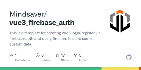 Github Mindsaver Vue Firebase Auth This Is A Template For Creating Vue Login Register Via