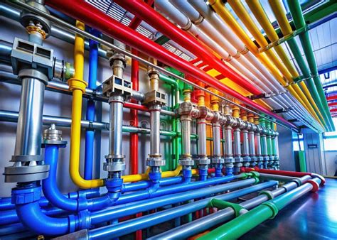 Colorcoded Piping System Identification Chart A Visual Guide For Industrial Maintenance And