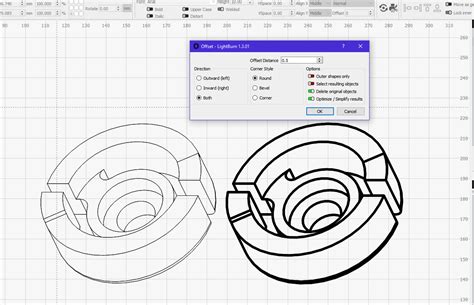 Thickening Lines In A LightBurn Image LightBurn Software Questions