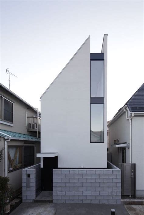 도심속에 지어진 초소형 협소주택 디자인 Case Di Lusso Architettura Casa Architettura