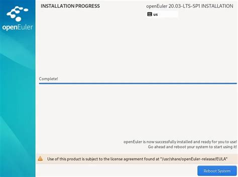 华为开源操作系统openEuler安装与体验 阿里云开发者社区