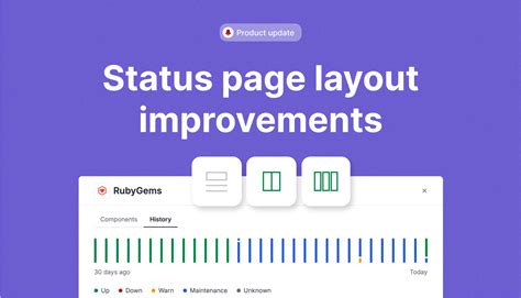 Status Page Layout Improvements For Monitor Details Statusgator