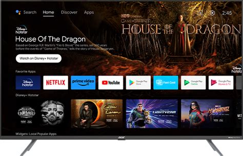 acer tv h series premium television with 60w sound acer tv