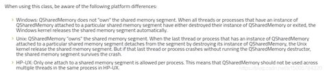 qt 学习记录 ： 共享内存 qsharedmemory qt attach共享内存报错 csdn博客