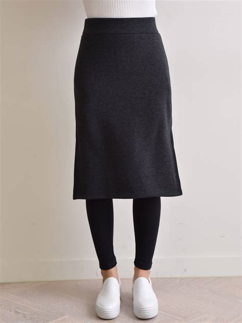 겨울 밍크 융 기모 치마레깅스를 소개할게요~ 신축성 좋은 원단으로 여성의류 스토어팜 Fordaily