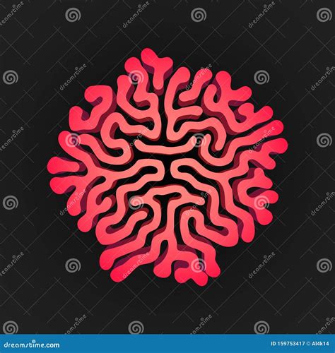 Turing Morphogenesis Reaction Diffusion Element Stock Vector Illustration Of Geometric