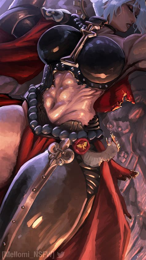 Adepta Sororitas Warhammer K Drawn By Mellomi Danbooru