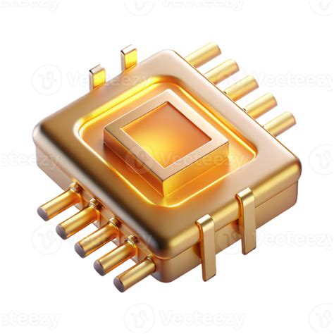 Elegant Rustic A Single Levitating Microchip Intricately Etched With