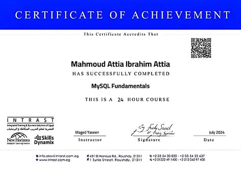 Mahmoud Attia Ibrahime On Linkedin Mysql Database Dataanalyst Data