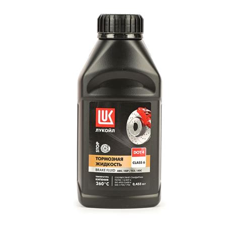Жидкость тормозная Лукойл (Lukoil) DOT 4 class 6 DOT 4 - купить по ...