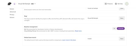 Visual Git BrowserStack Docs