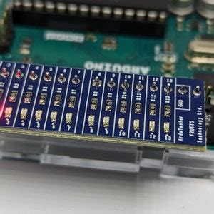 Arduino LED Array For Testing IO Programming Sequences For DIY