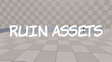Ruin Asset Pack By Barney Jutton