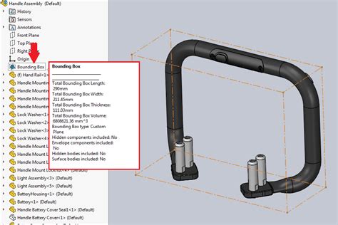 Using Bounding Box To Get Overall Dimensions Immediately
