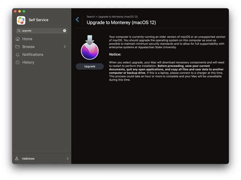 Macos Upgrade Notifications Appalachian Technology Knowledge Base Confluence