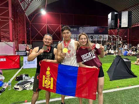 Д Доржнамжим олон улсын Кроссфитийн тэмцээнээс алтан медаль хүртлээ