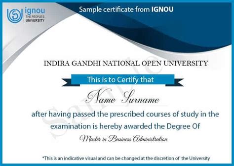Ignou Distance Mba 2026 Fees Eligibility Admission July 2026