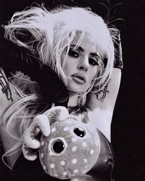 Lady Gaga Slutty Black Bra And Panties
