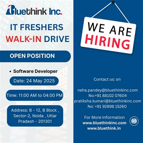 hiring freshers softwaredeveloper walkindrive phpdeveloper laravel… bluethink inc 14