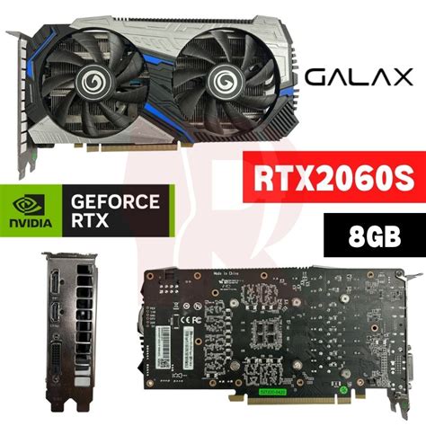 {Ready Stock} GALAX GeForce RTX 2060 SUPER 8G OC GAMING GPU Desktop PC ...