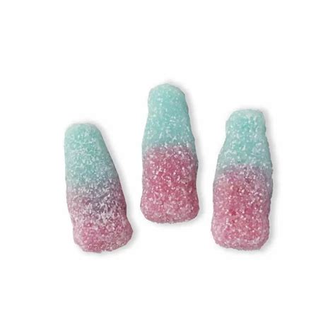 Fizzy Bubblegum Bottles Sweet Sensationgs