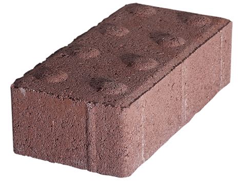 Pool360 River Red Detectable Warning Paver Ada