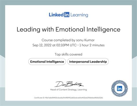 Sonu Kumar On Linkedin Certificate Of Completion