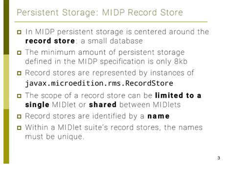 Persistant Storage Computer Science Studocu
