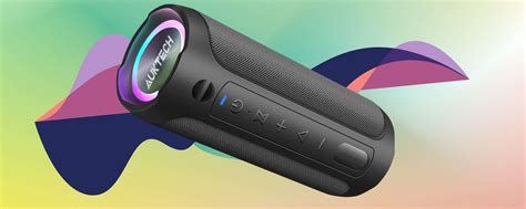 Musica A 360° Con Laltoparlante Bluetooth Auktech Bassi Che Vibrano