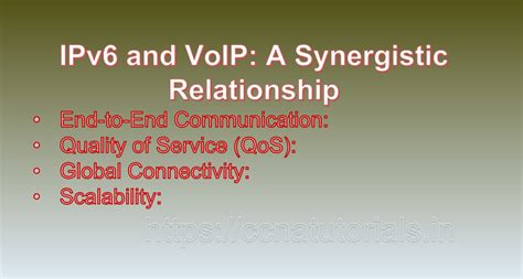 Ipv6 And Voice Over Ip Voip Ccna Tutorials