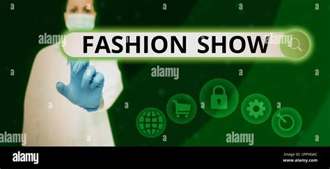 Inspiration Showing Sign Fashion Show Business Showcase Exibition That