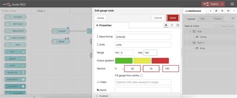 Node Red 仪表盘教程 Influxdata Influxdb 时序数据库