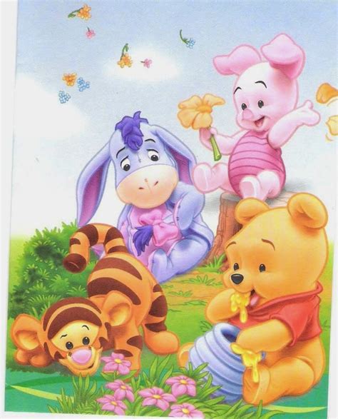 Dibujos De Bebe Winnie Pooh Y Sus Amigos Pastel Winnie Pooh Y Sus