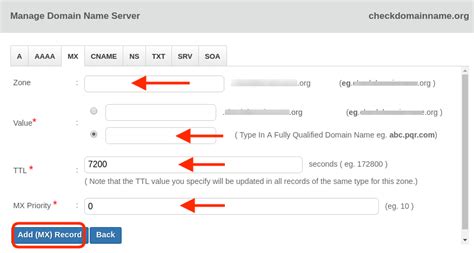 How To Create Mx Records In Client Account