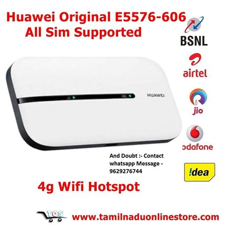 Huawei G Wifi Hotspot Unlocked All Sim Support Year Warranty Original Unlocked At Unit