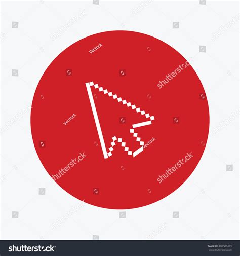 Computer Arrow Icon Stock Vector Royalty Free 408588439 Shutterstock
