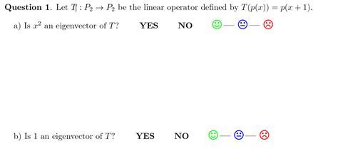 Solved Question Let P P Be The Linear Operator Chegg