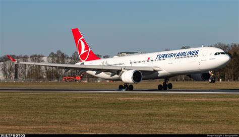 Tc Jod Airbus A330 303 Turkish Airlines Boscgnspotter Jetphotos