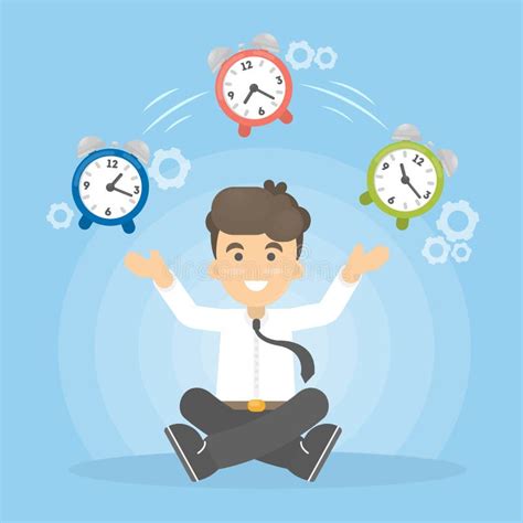 Time Management Concept Stock Vector Illustration Of Appointment
