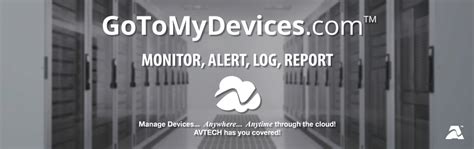 avtech monitor temperature and environment conditions with room alert
