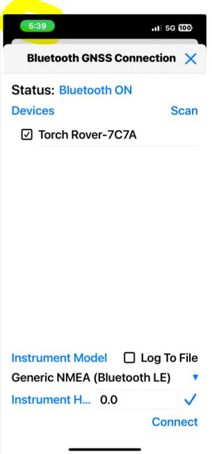 sw maps rtk torch pointperfect corrections not possible gps