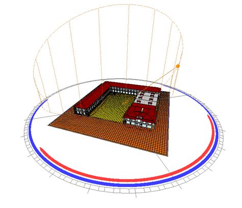 modeling of the building using autodesk ecotect analysis program