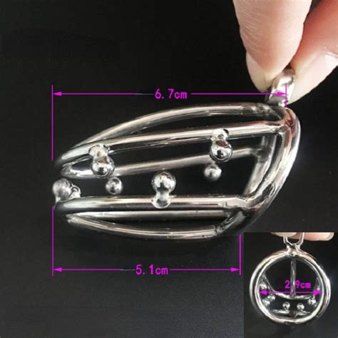 Male Steel Chastity Cage Q309464 Chastitygo