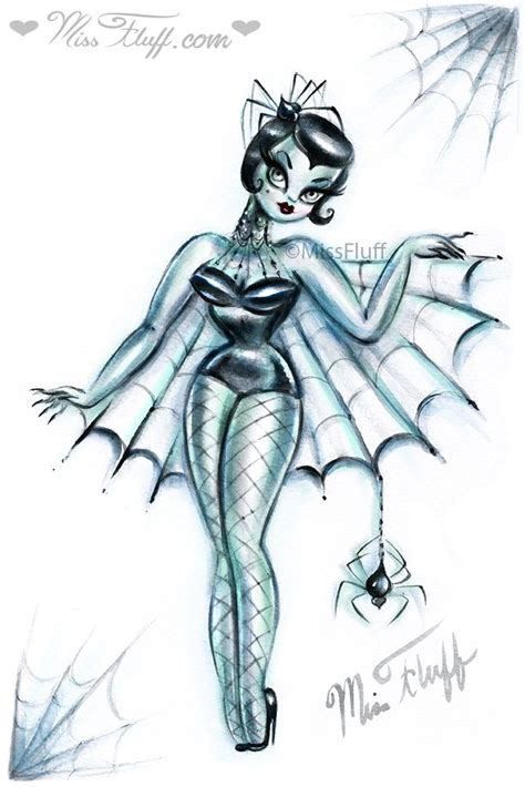 Vampire Pin Up Girl Drawing