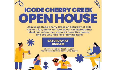 Spring Open House At Icode Cherry Creek 760 S Colorado Blvd Suite J