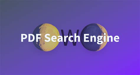 Pdf Search Engine A Hugging Face Space By Not Lain