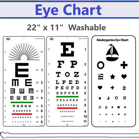 Snellen Eye Chart Shapes
