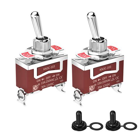 Rocker Toggle Switch 6 Pin Dpdt On Off On Toggle Switch With Waterproof