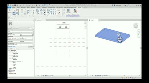 Revit Families Constrain A Void Extrusion To Reference Planes YouTube