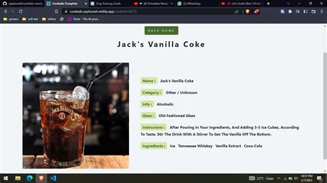 GitHub Cjephuneh Cocktails Reactjs Whats Your Fauvorite Cocktail